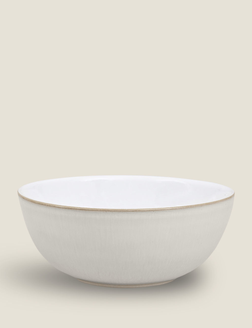 12 Piece Natural Canvas Dinner Set | Denby | M&S