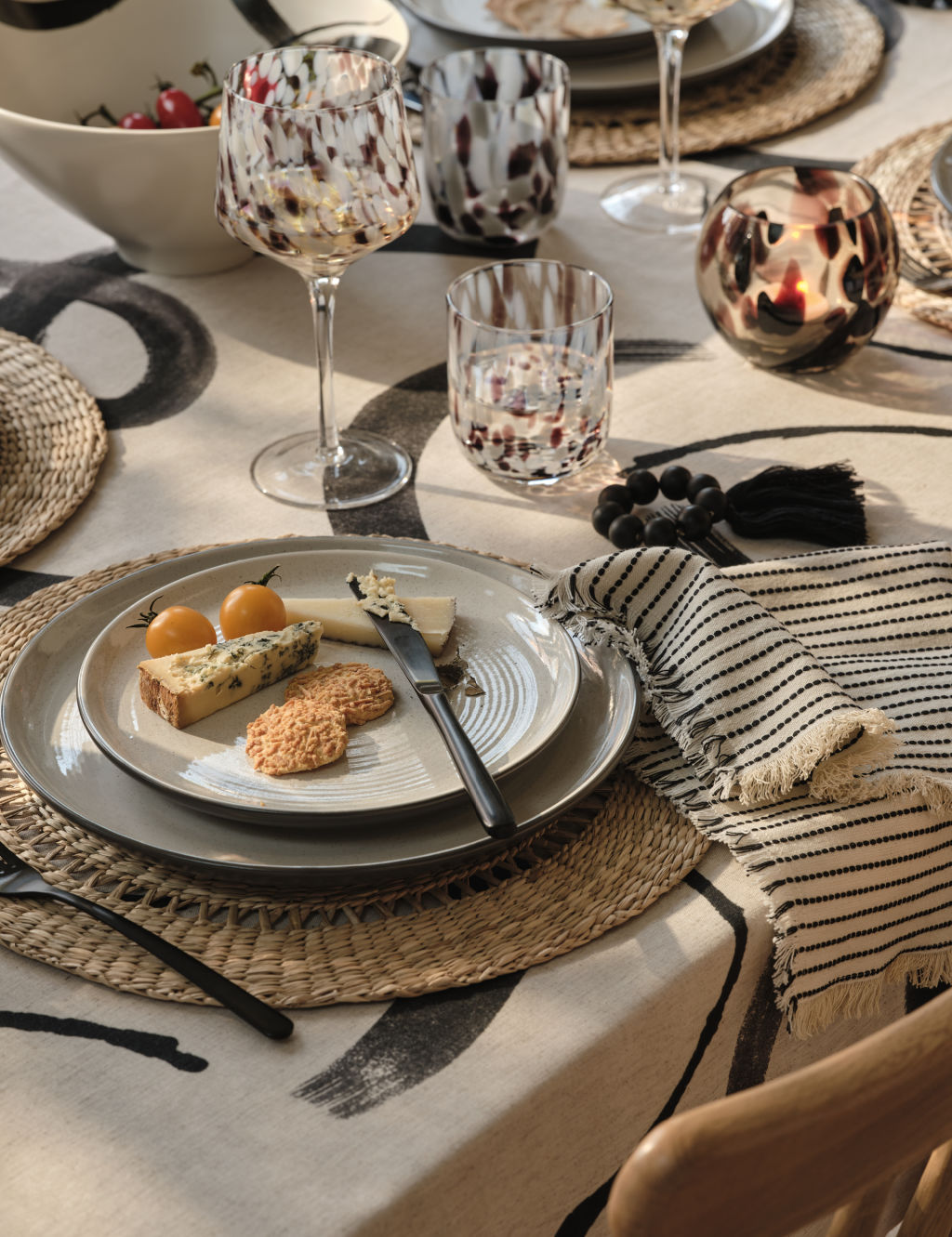 Set of 4 Michigan Side Plates | M&S Collection | M&S