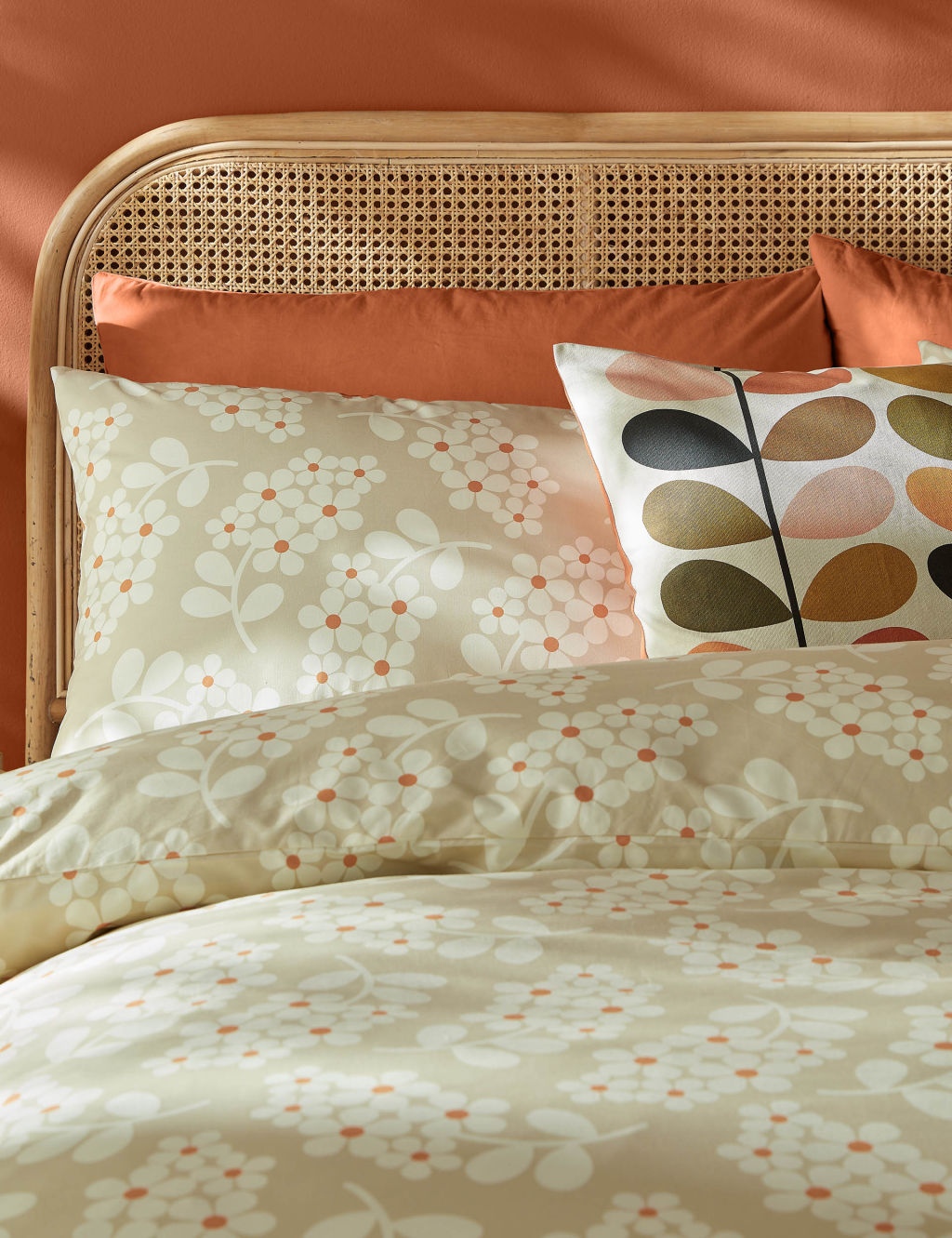 Pure Cotton Wisteria Bedding Set | Orla Kiely | M&S