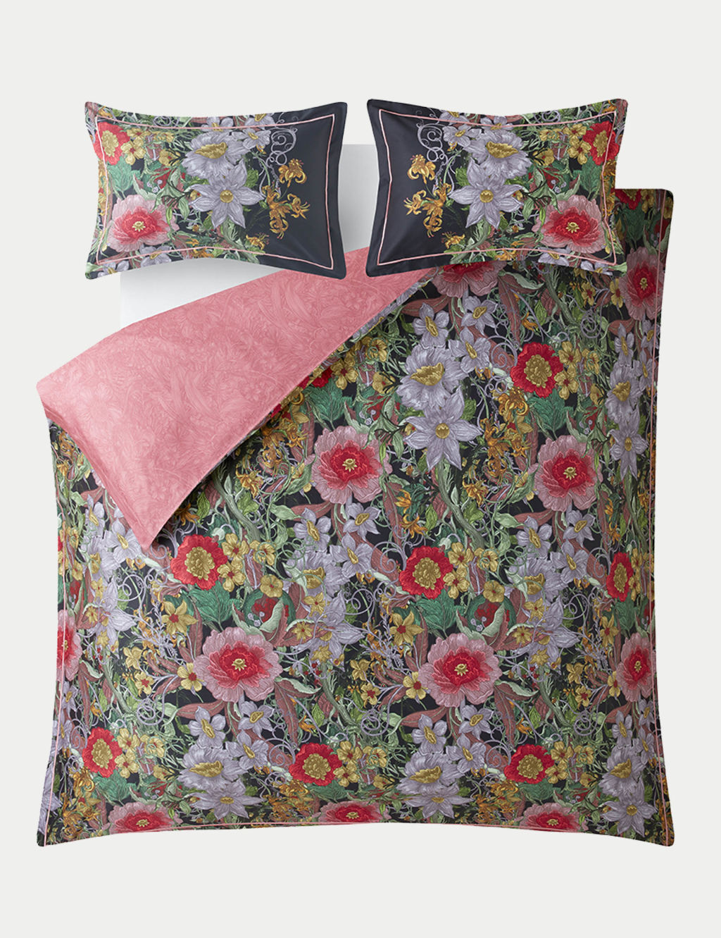 Pure Cotton Sateen Berkeley Blooms Bedding Set | Timorous Beasties | M&S