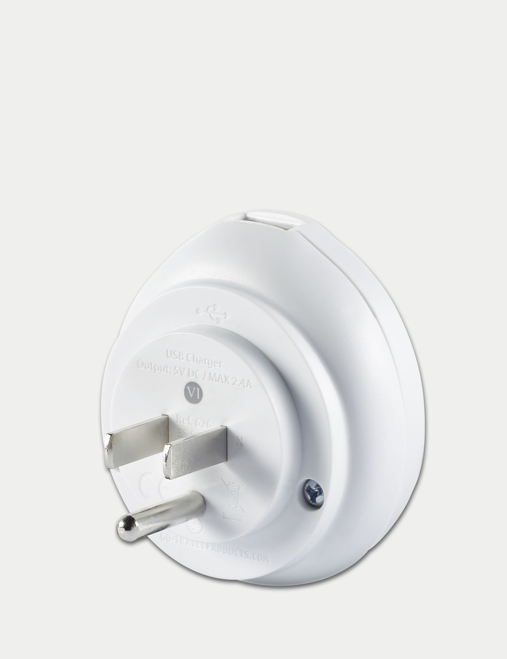 UK-USA Travel Adaptor with USB | Go Travel | M&S