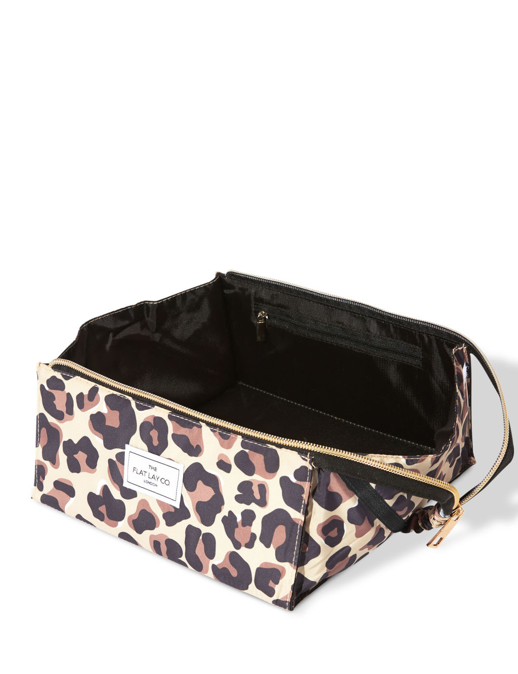 Makeup Box Bag In Leopard Print | Flat Lay Co | M&S