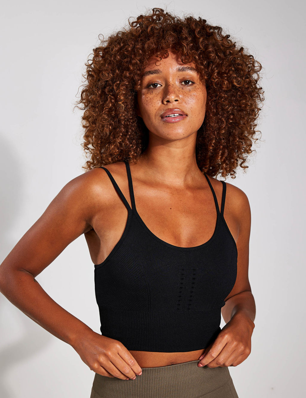 India Seamless Sports Bra | BORN | M&S