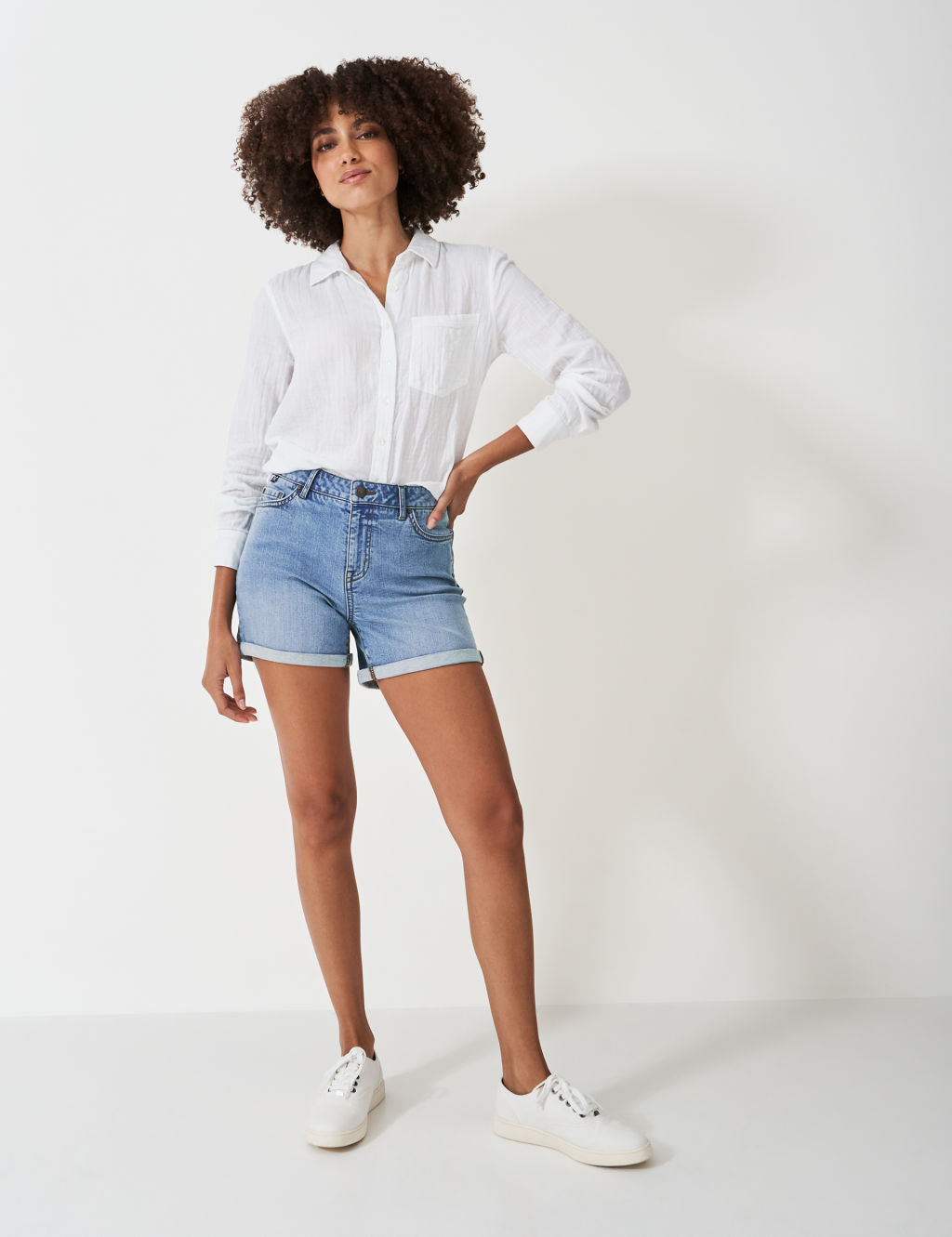 Women's Denim Shorts at M&S