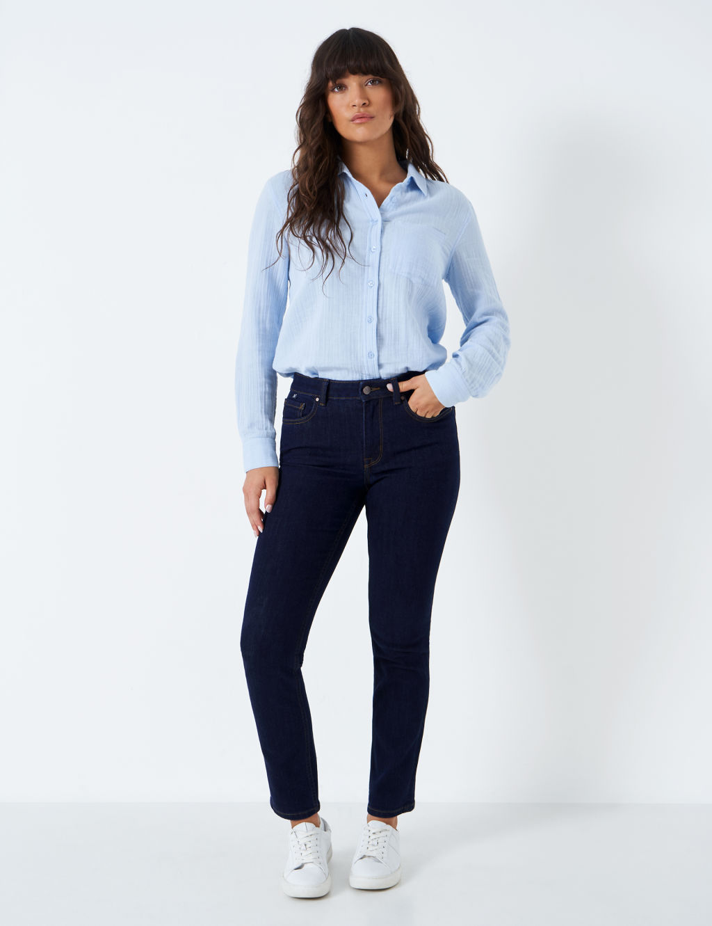 Women's Straight Leg Jeans | M&S