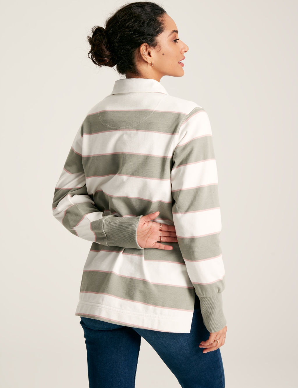 Pure Cotton Striped Rugby Top | Joules | M&S