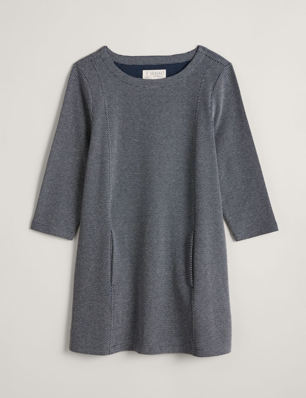 Pure Cotton Textured Round Neck Tunic | Seasalt Cornwall | M&S