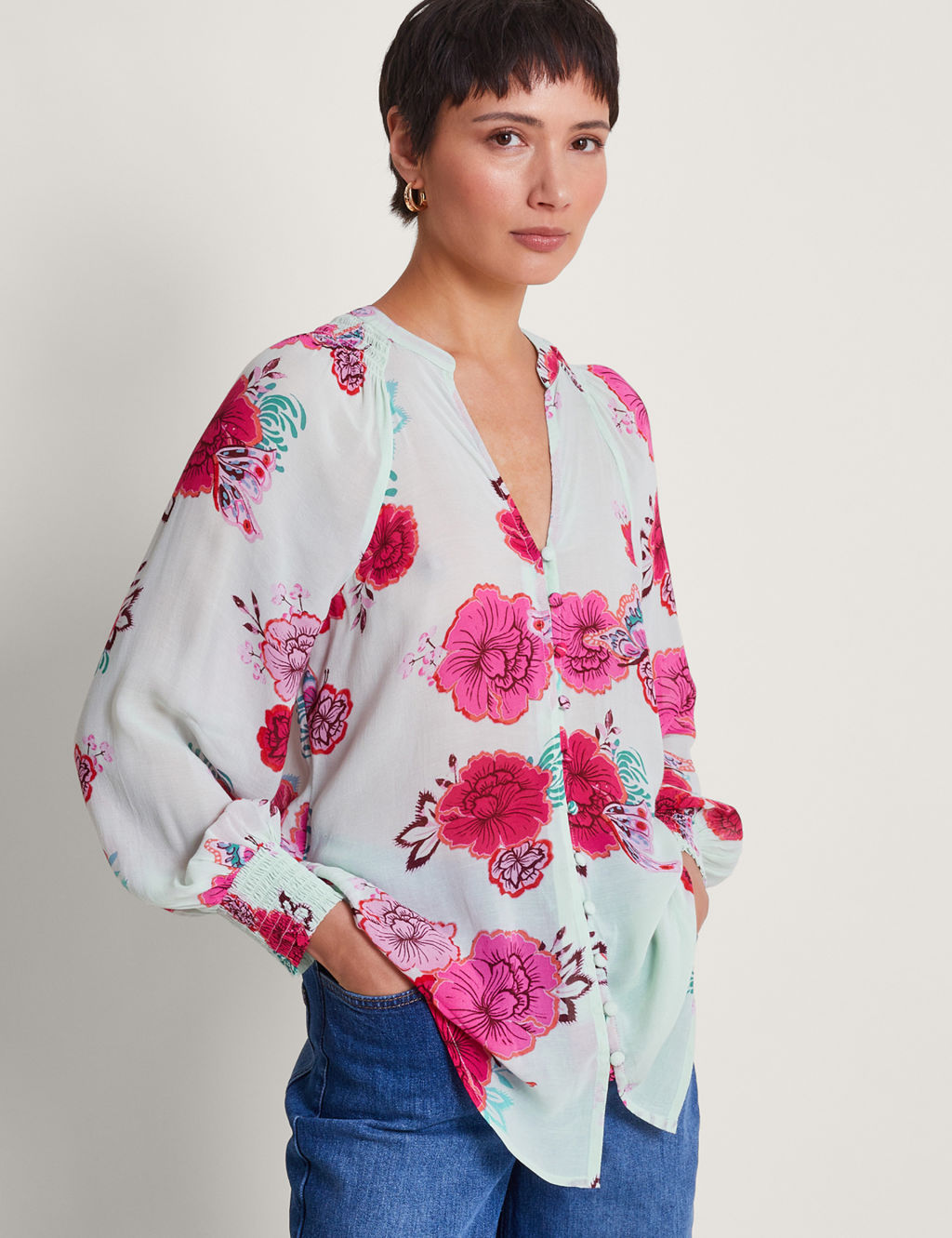 Women’s Notch-Neck Tops | M&S