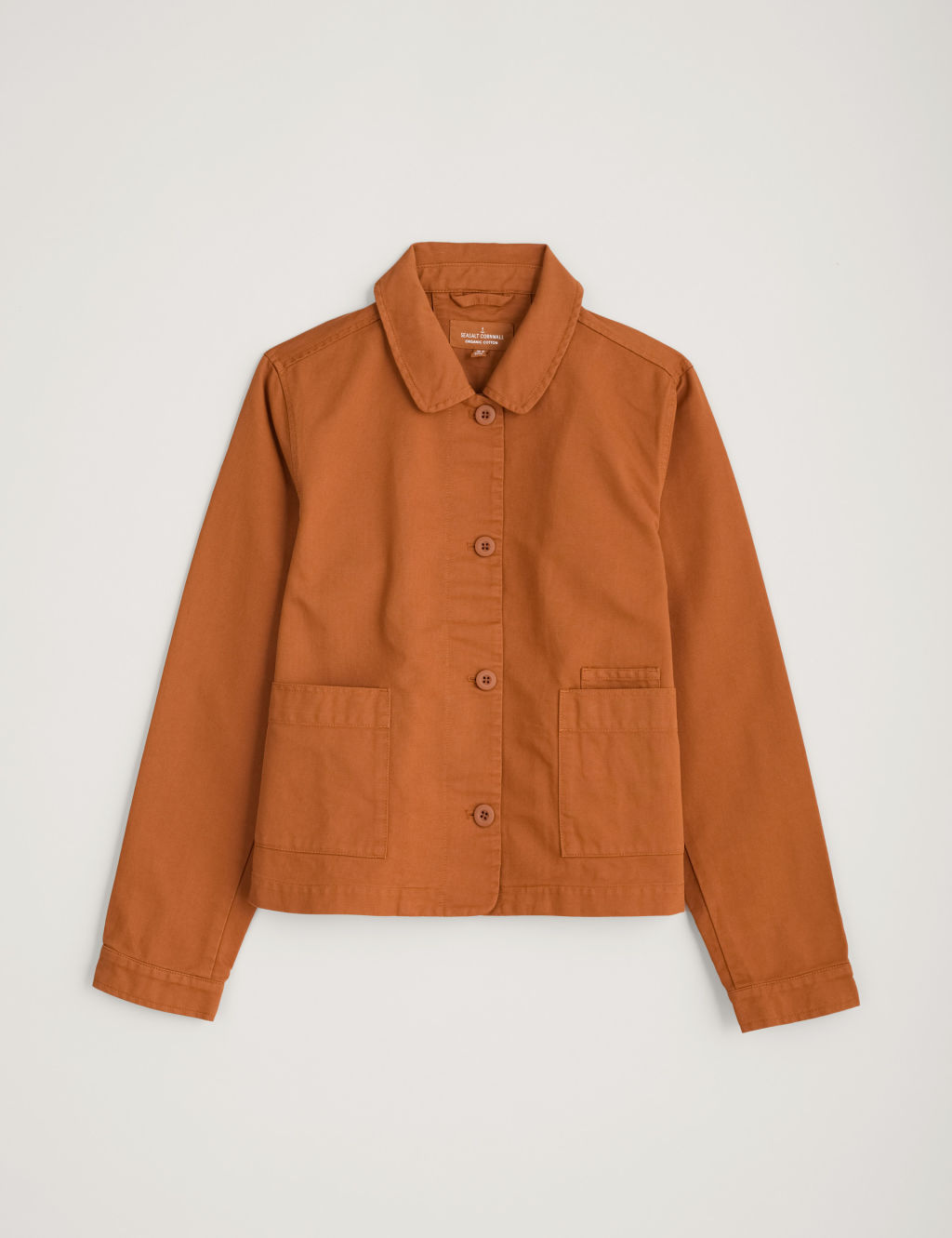Pure Cotton Collared Jacket | Seasalt Cornwall | M&S
