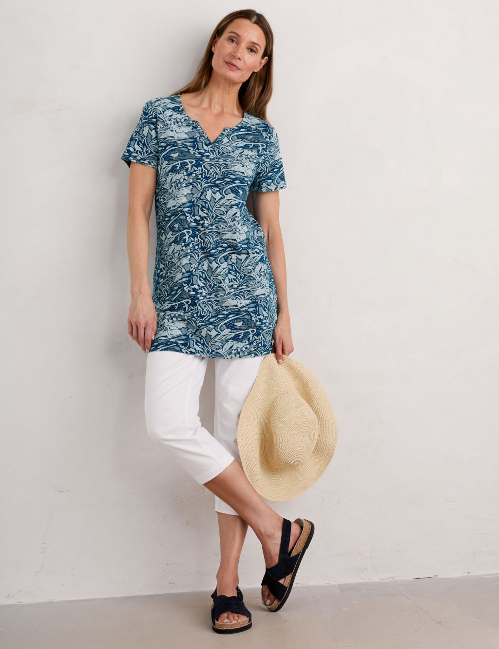 Pure Cotton Printed Tunic | Seasalt Cornwall | M&S