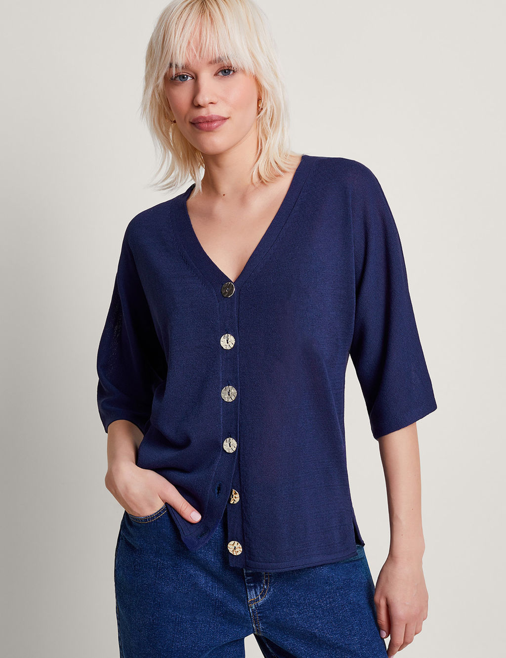Women's Navy Cardigans | M&S