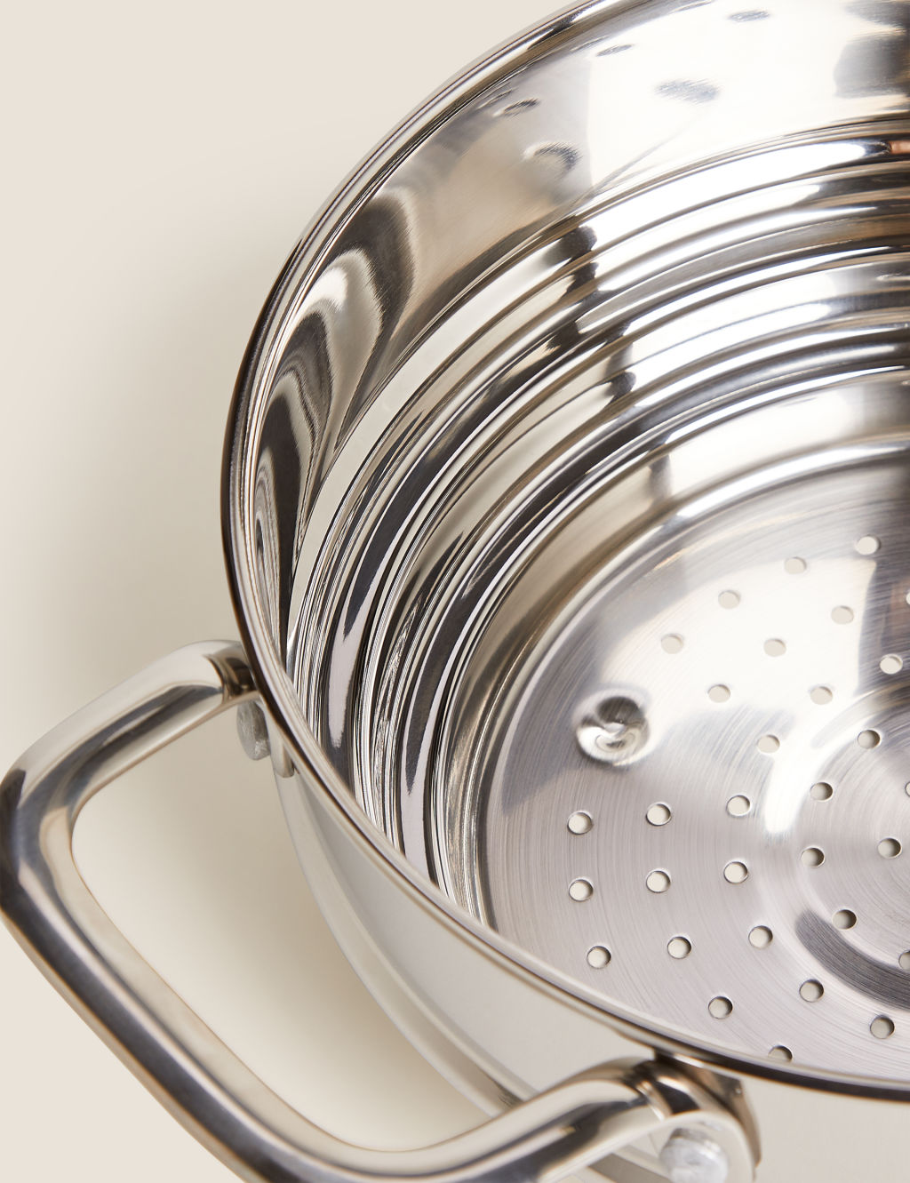 Universal Stainless Steel Steamer | M&S Collection | M&S