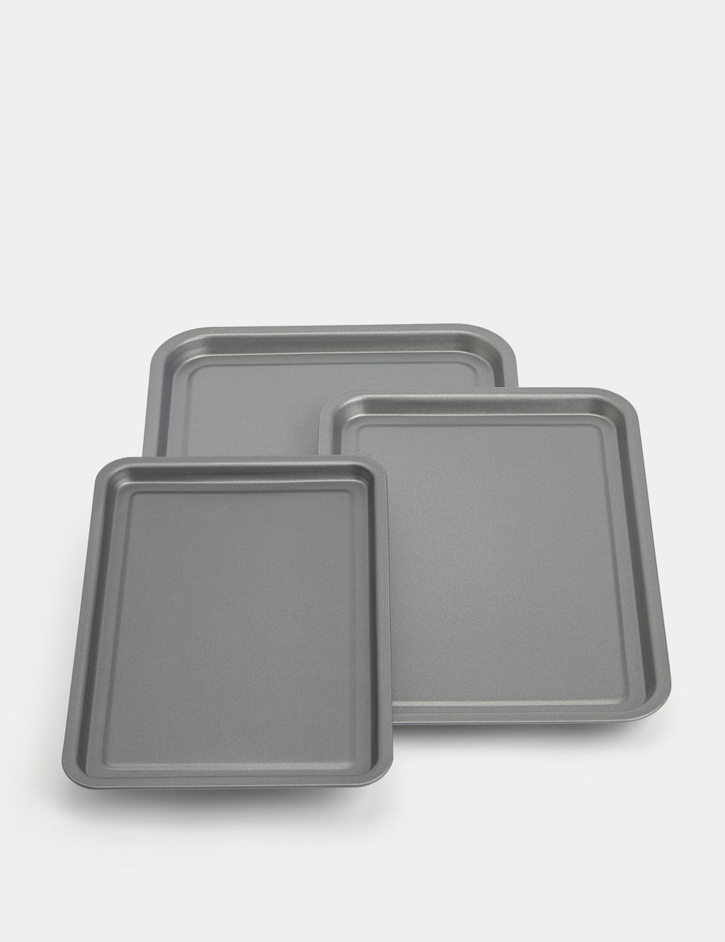 3 Piece Carbon Steel Oven Trays | M&S Collection | M&S