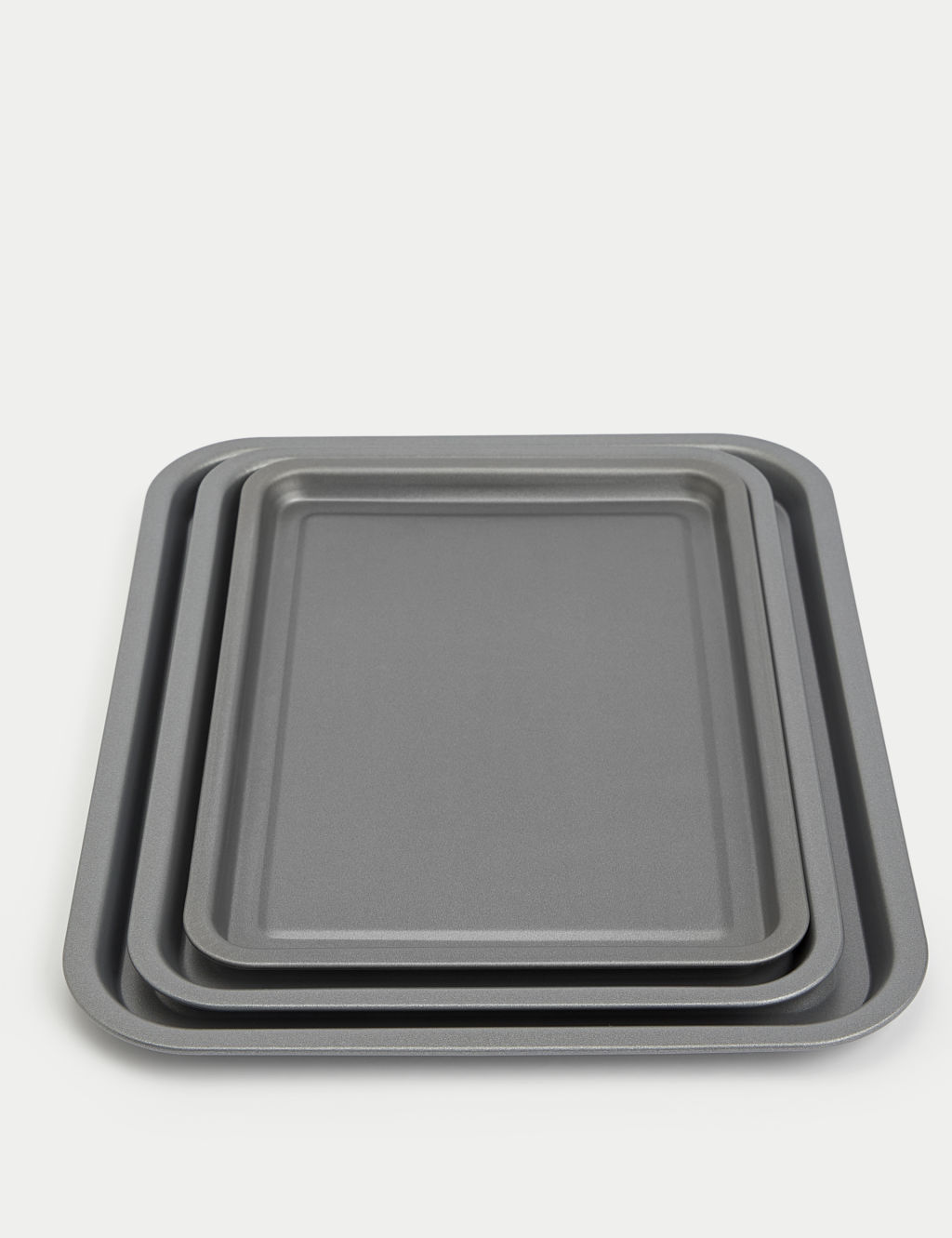 3 Piece Carbon Steel Oven Trays | M&S Collection | M&S