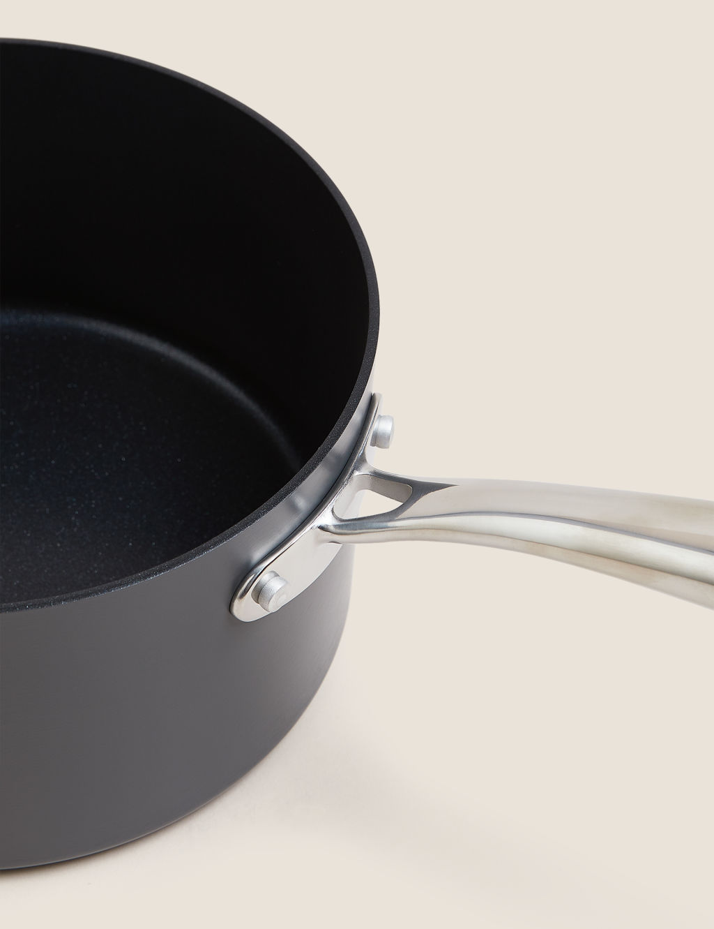 3 Piece Hard Anodised Pan Set | M&S chef | M&S