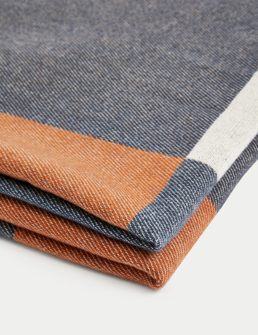 Brushed Woven Geometric Throw | M&S Collection | M&S