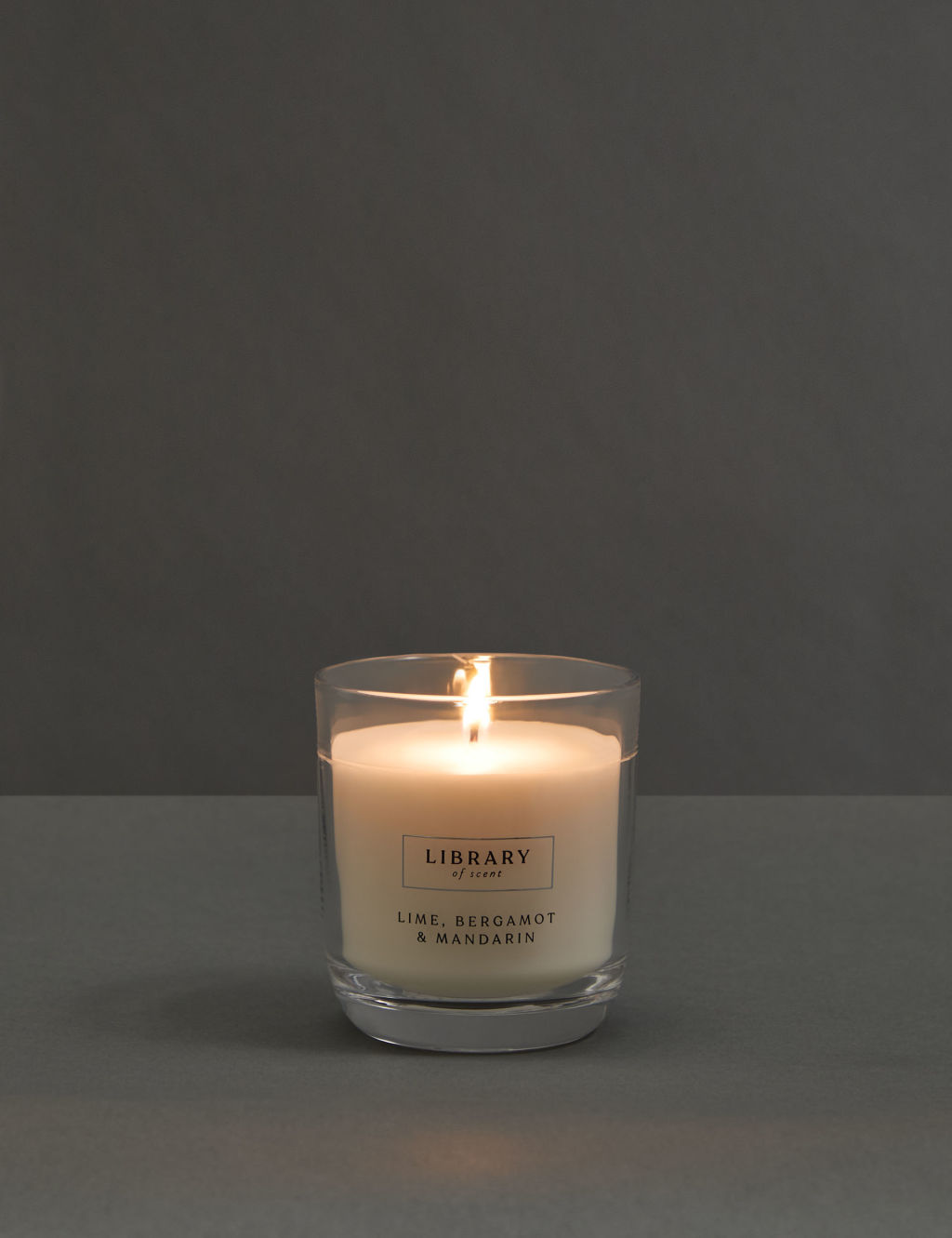 Lime, Bergamot & Mandarin Scented Candle | Library of Scent | M&S