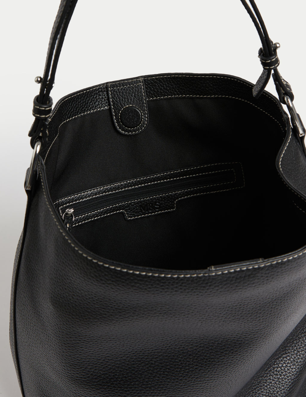 Leather Shoulder Bag | M&S Collection | M&S