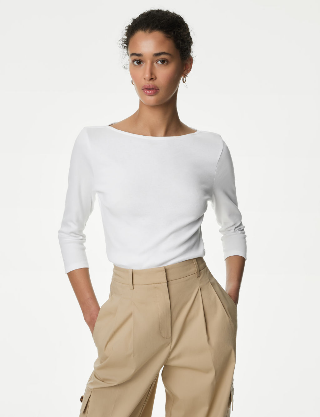 Women's White Tops at M&S