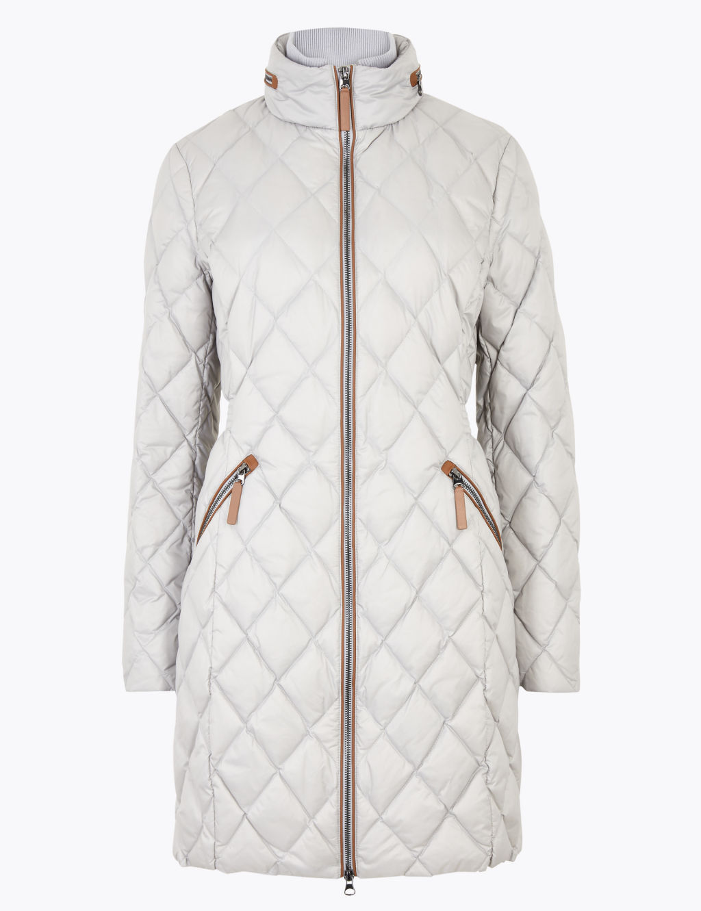 Feather & Down Quilted Puffer Coat | M&S Collection | M&S IE