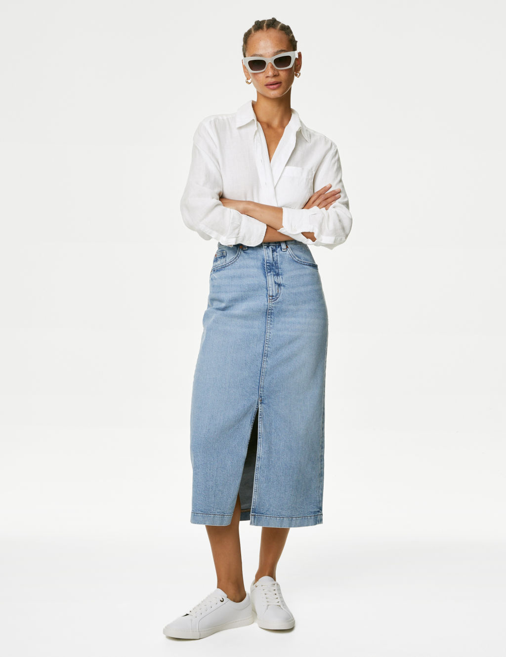 Pure Linen Oversized Shirt | M&S Collection | M&S