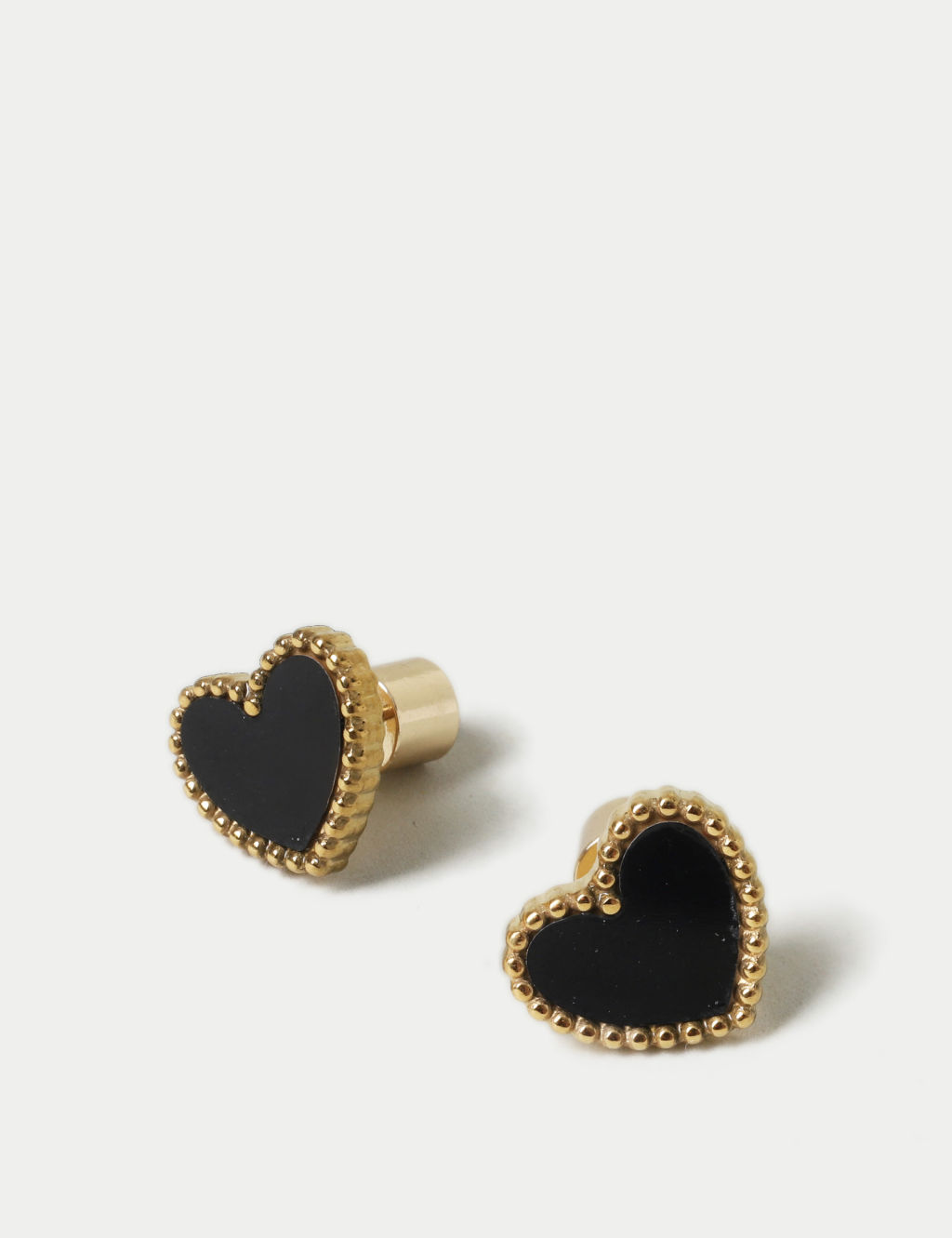 Mini Heart Stud Earrings | Autograph | M&S