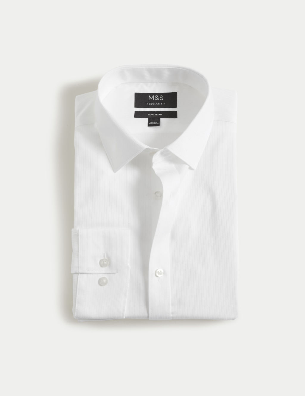 Men's White Formal Shirts | M&S