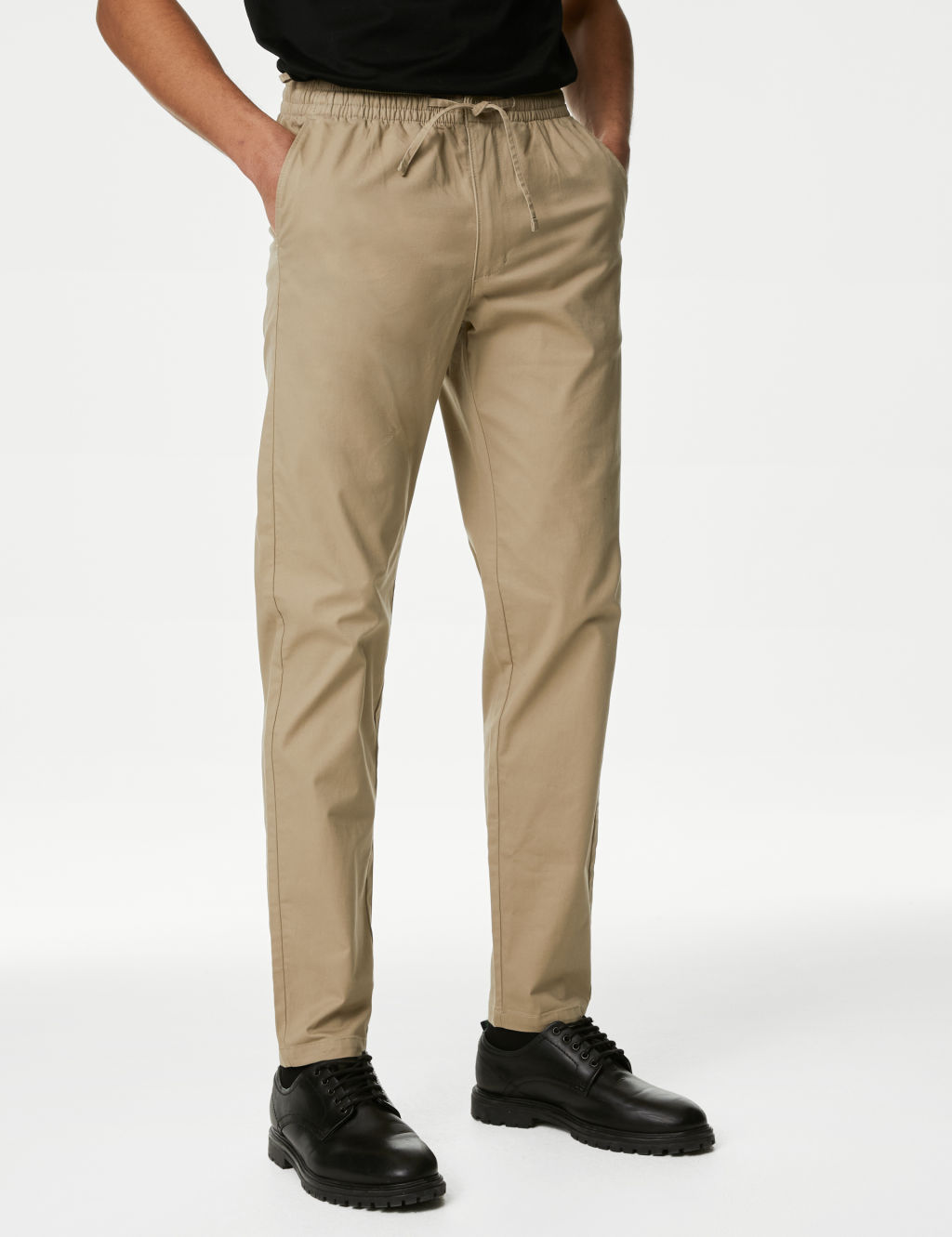 Men's Tapered-Fit Trousers at M&S