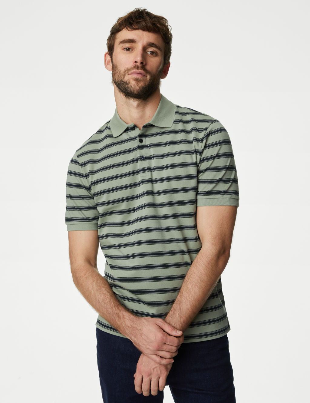 Men’s Cotton Polo Shirts | M&S