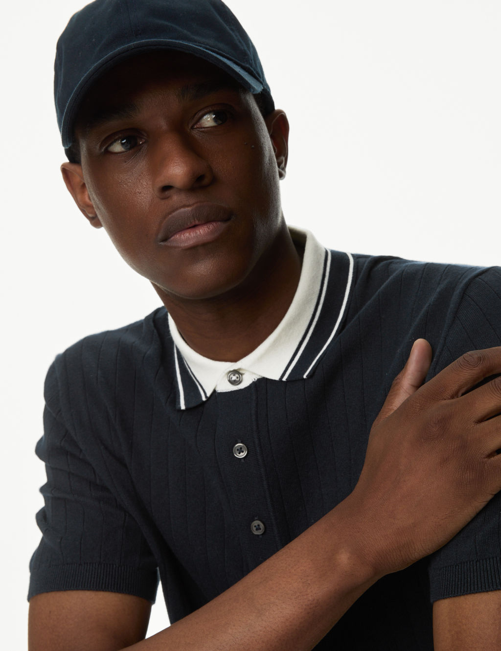 Men's Knitted Polo Shirts | M&S