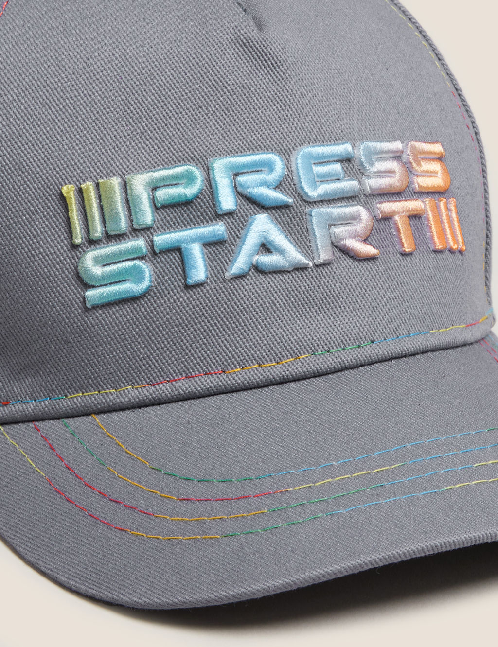 Kids' Pure Cotton Slogan Baseball Cap (6-13 Yrs) | M&S