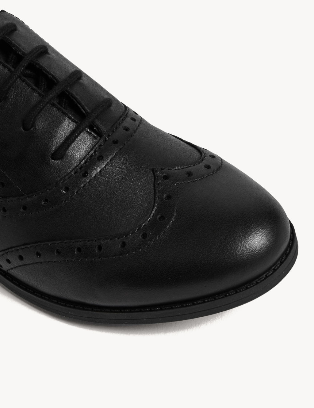 Kids’ Leather Lace-up Brogues School Shoes (13 Small - 7 Large) | M&S ...