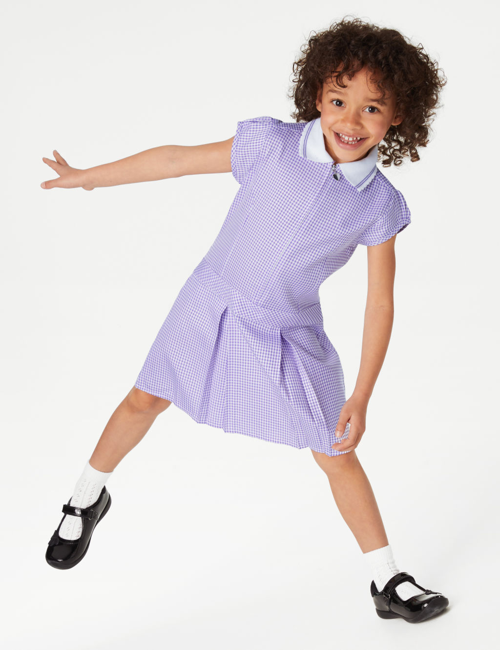 Purple School Uniform at M&S