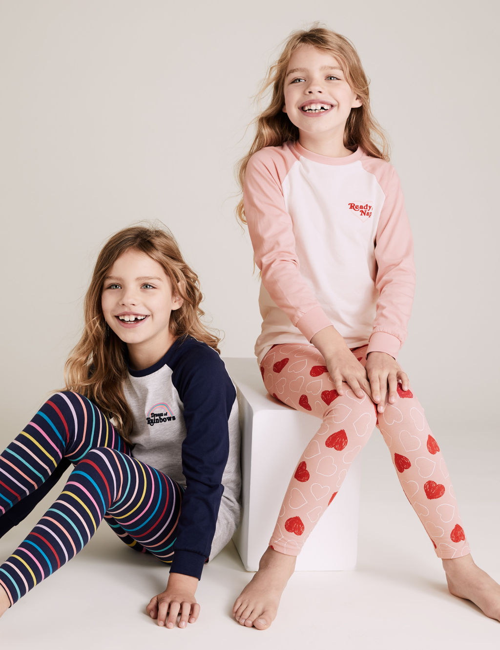 2pk Cotton Printed Pyjama Sets (6-16 Yrs) | M&S
