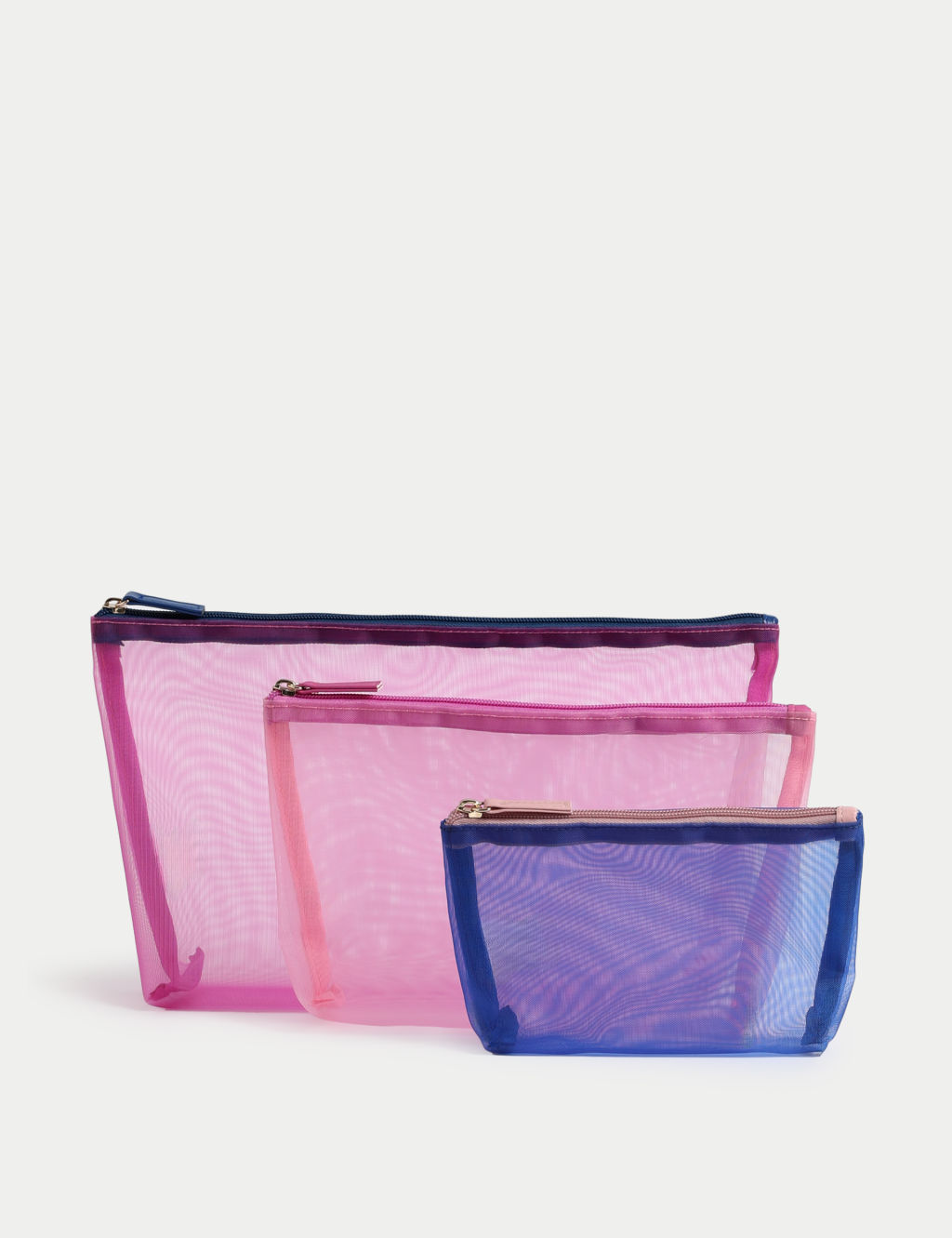 Mesh Toiletry Bag Trio Set | M&S Collection | M&S