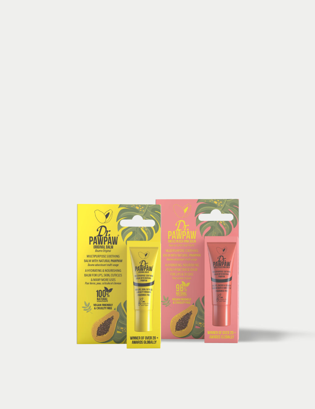 Peach Pink & Original Duo 20ml | DR PAW PAW | M&S