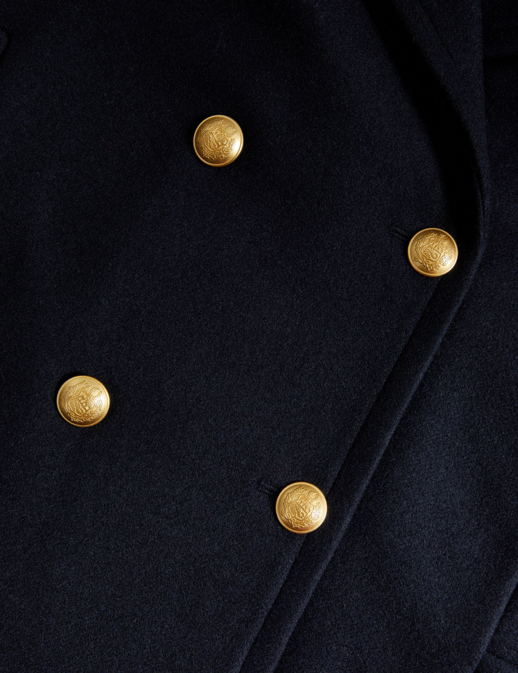 Wool Rich Double Breasted Pea Coat | JAEGER | M&S