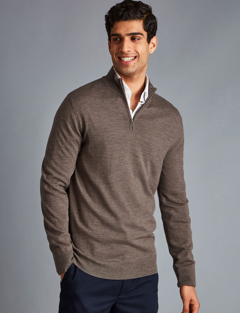 Men's Half-Zip Jumpers | M&S