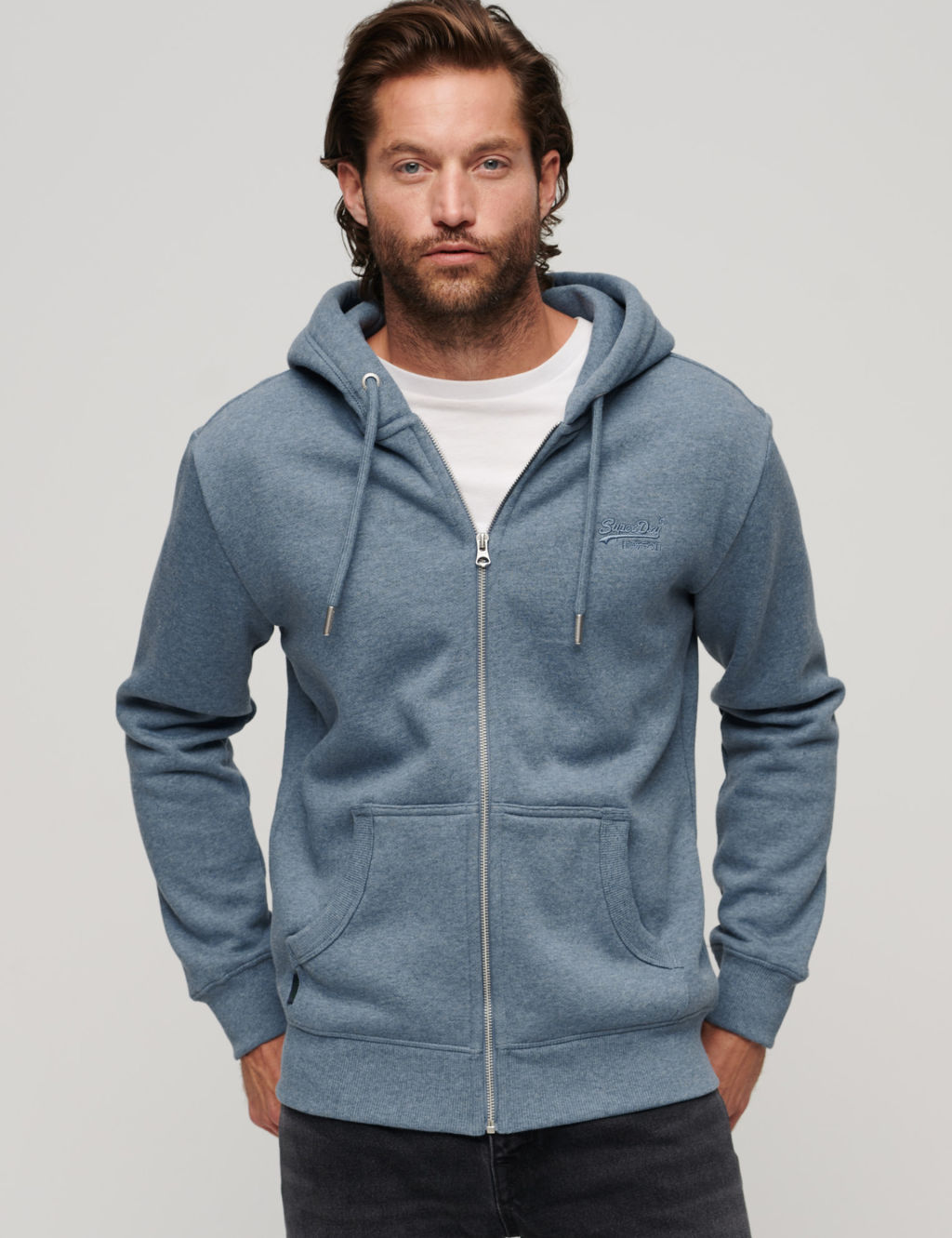 Men’s Blue Hoodies & Sweatshirts | M&S