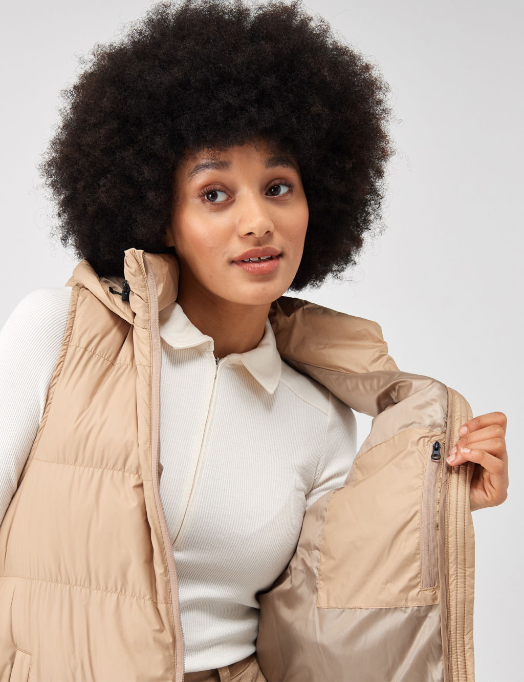 Ganella Water-Repellent Longline Gilet | Regatta | M&S