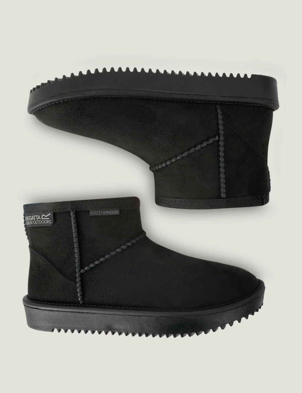 Kids' Risley Waterproof Fur Lined Ankle Boots (7 Small - 12 Small ...