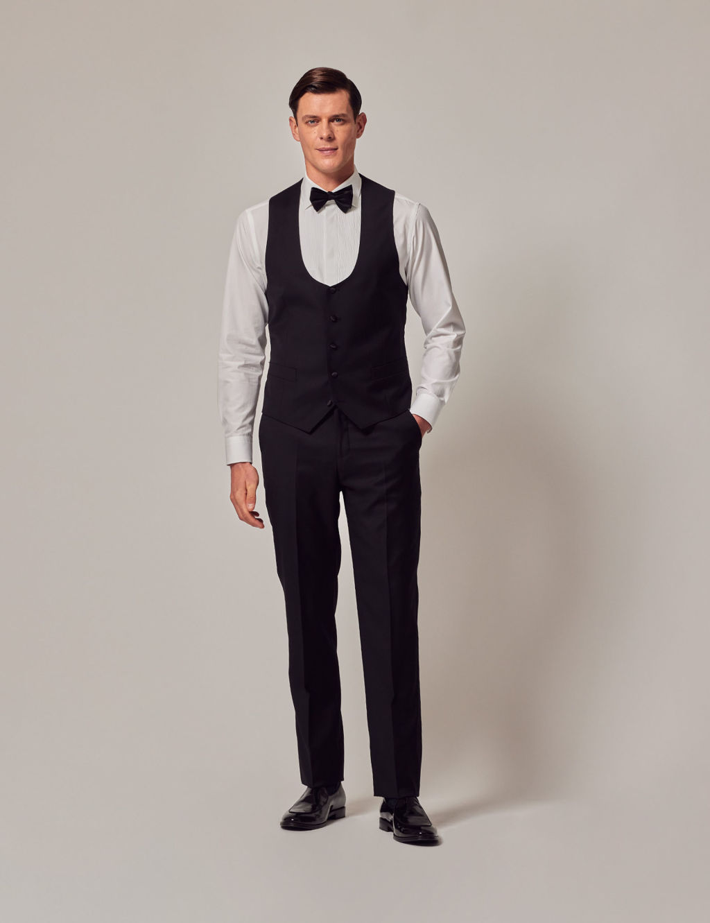 Slim Fit Pure Wool Waistcoat | Hawes & Curtis | M&S