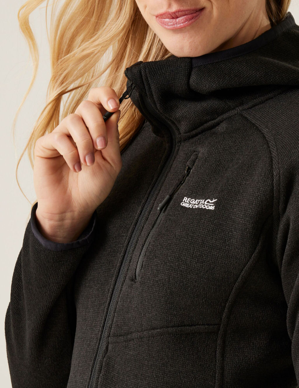 Newhill Hooded Zip Up Fleece | Regatta | M&S