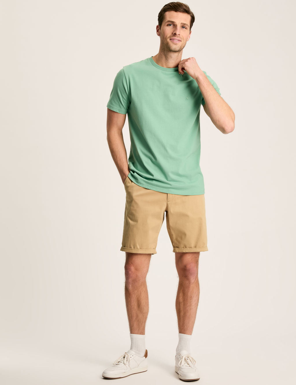 Cotton Rich Chino Shorts | Joules | M&S