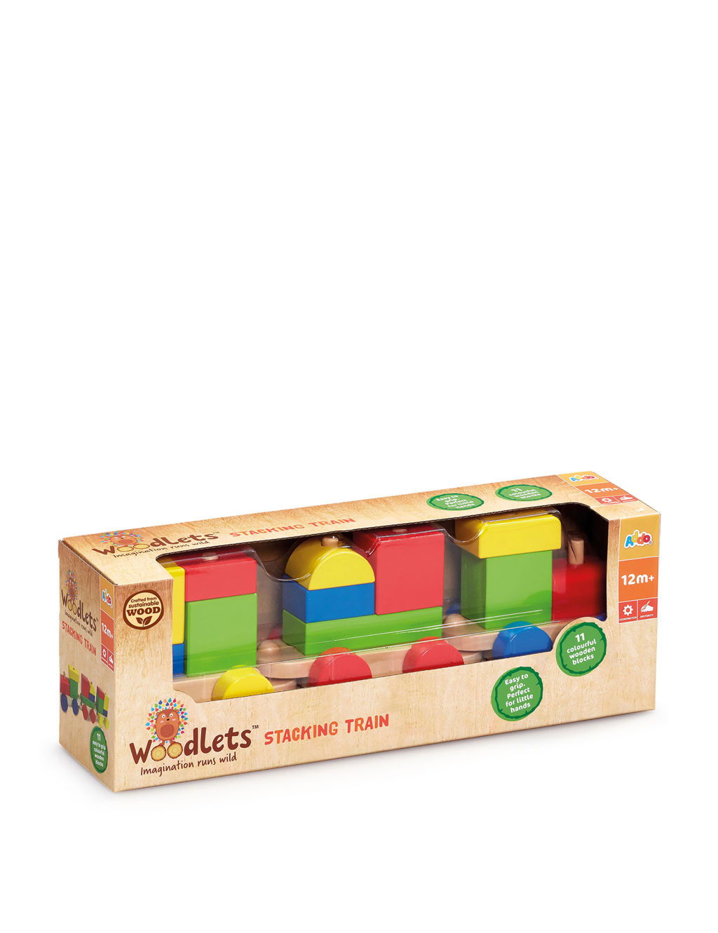 Stacking Train (1+ Yrs) | Woodlets | M&S