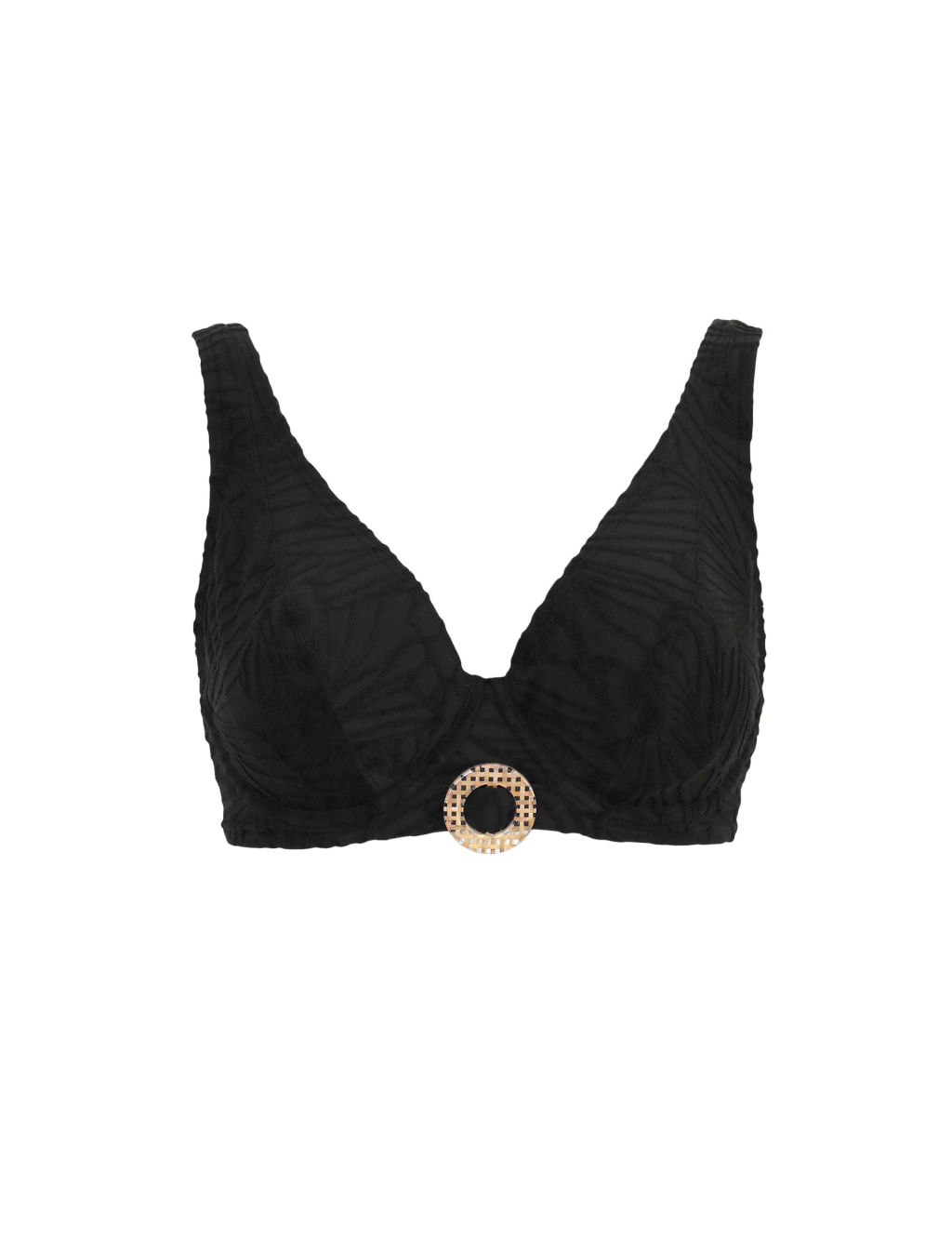 Ibiza Wired Plunge Bikini Top Pour Moi Mands