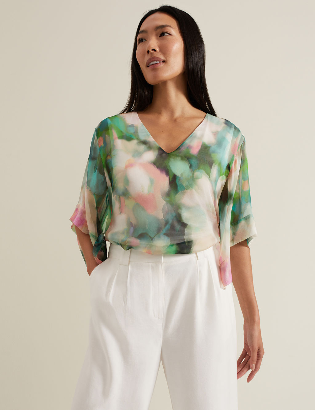 Women’s Silk Tops at M&S