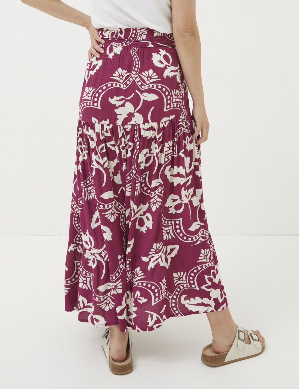 Floral Maxi A-Line Skirt | FatFace | M&S