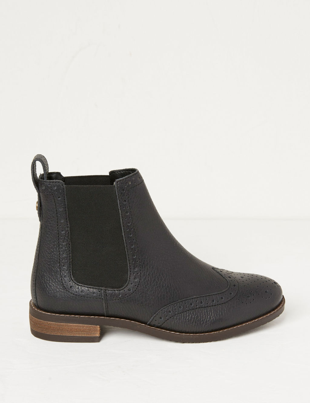 Leather Chelsea Block Heel Ankle Boots | FatFace | M&S