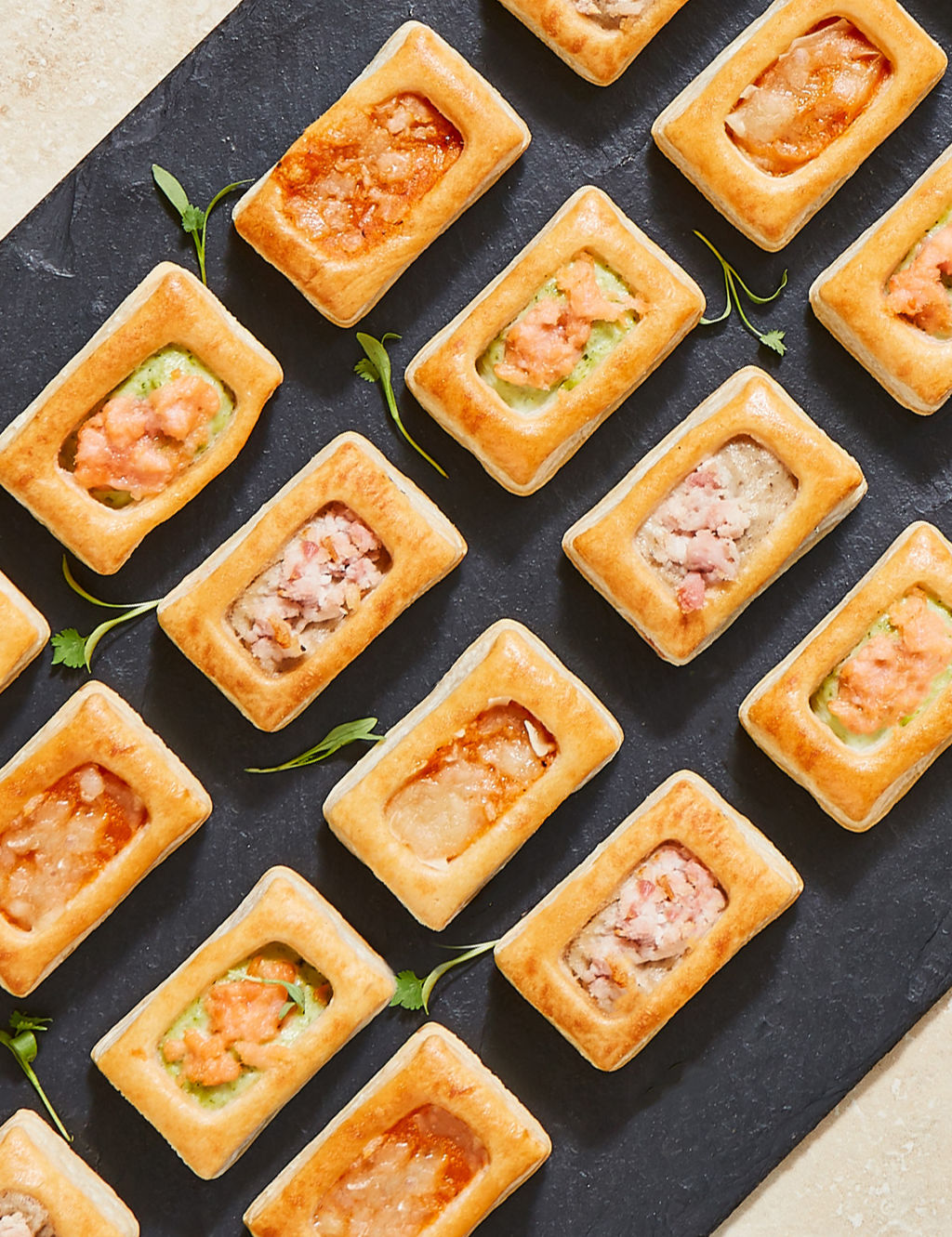 Mini Deep-Filled Vol-Au-Vents (24 Pieces) - (Last Collection Date 30th ...